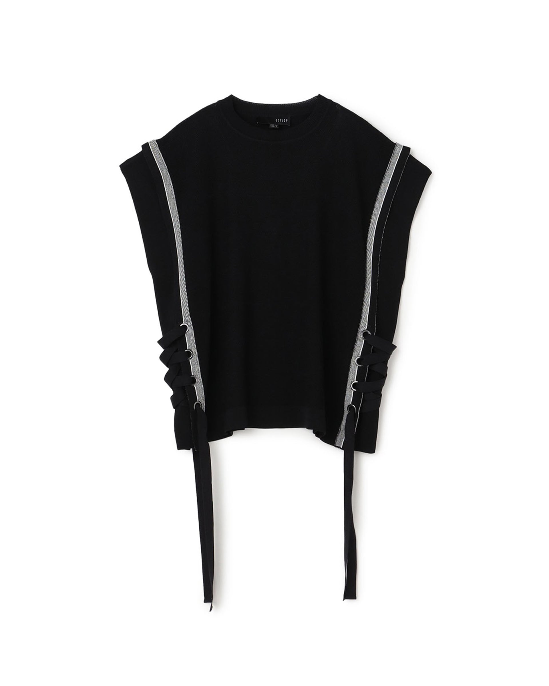 Ring & Ribbon Side Knit Vest | ATSURO TAYAMA – SIDEFAME GROUP | Premium ...