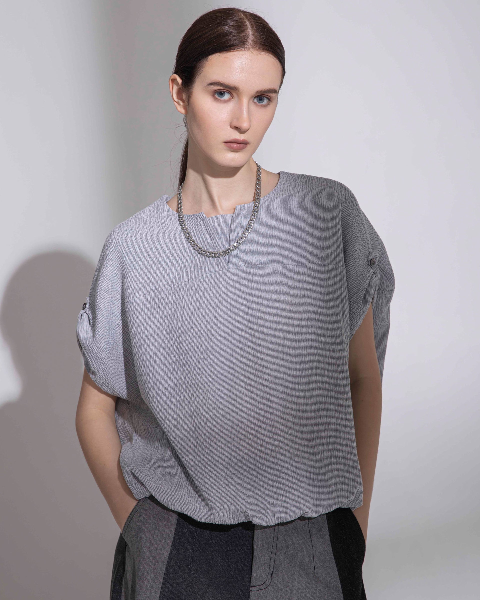 Wrinkle Blouse | ATSURO TAYAMA – SIDEFAME GROUP | Premium Fashion ...